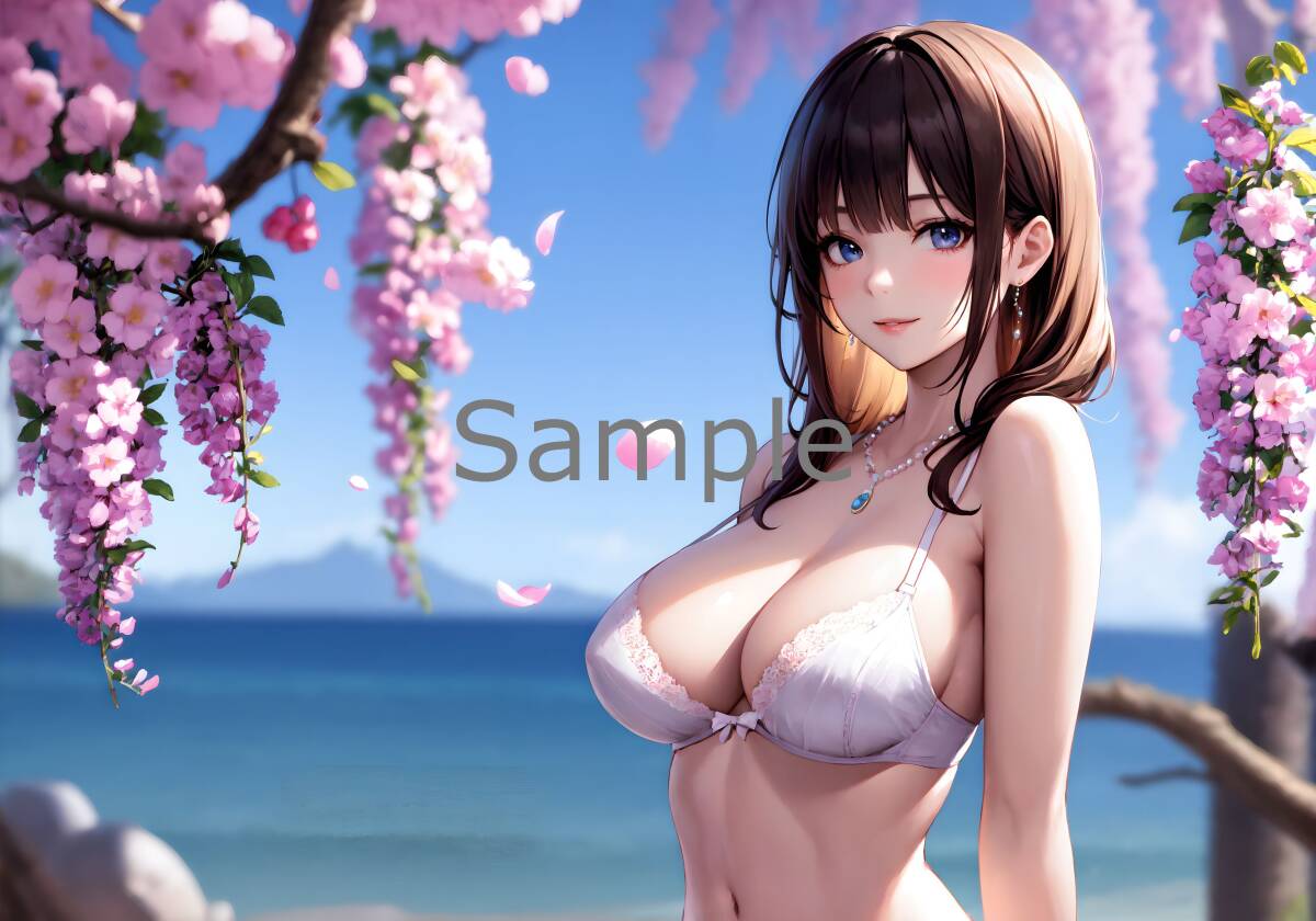 Yahoo!オークション - h0045 全て一点物 【A4サイズ 美女ポスター】最...