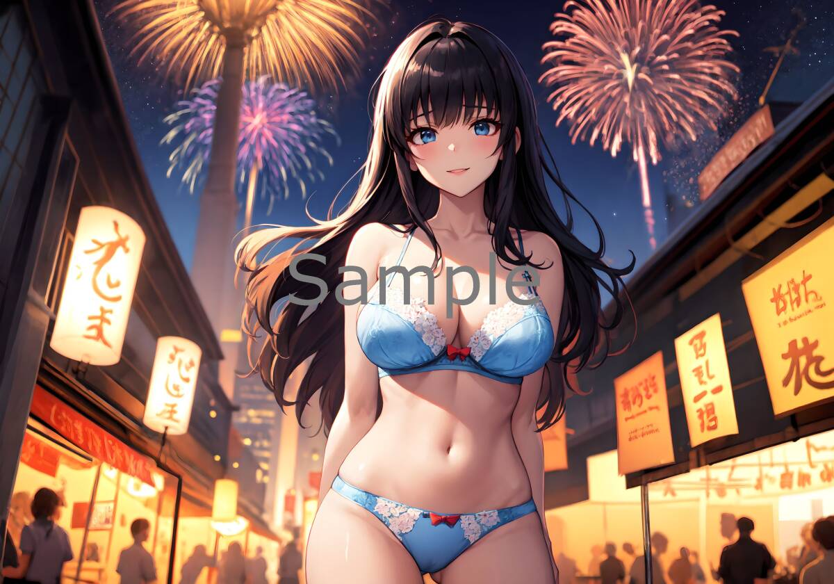 Yahoo!オークション - h0047 全て一点物 【A4サイズ 美女ポスター】最...