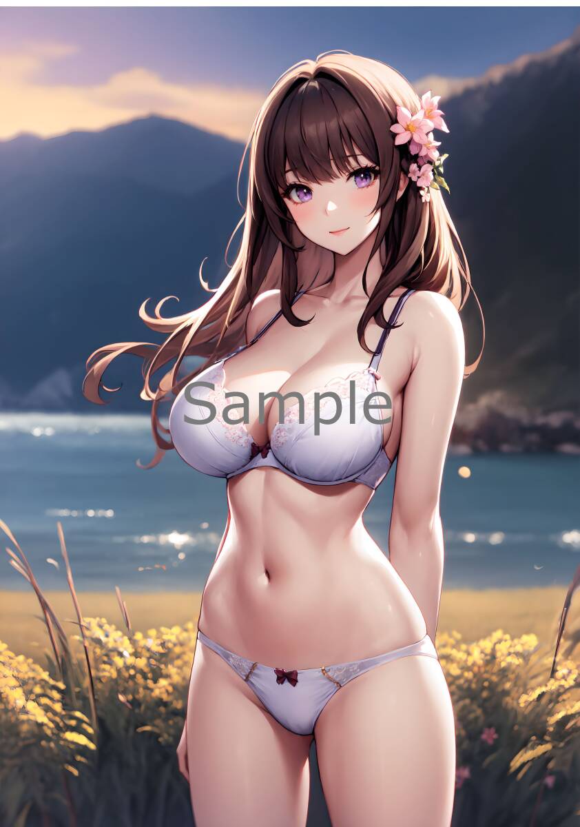 Yahoo!オークション - h0029 全て一点物 【A4サイズ 美女ポスター】最...