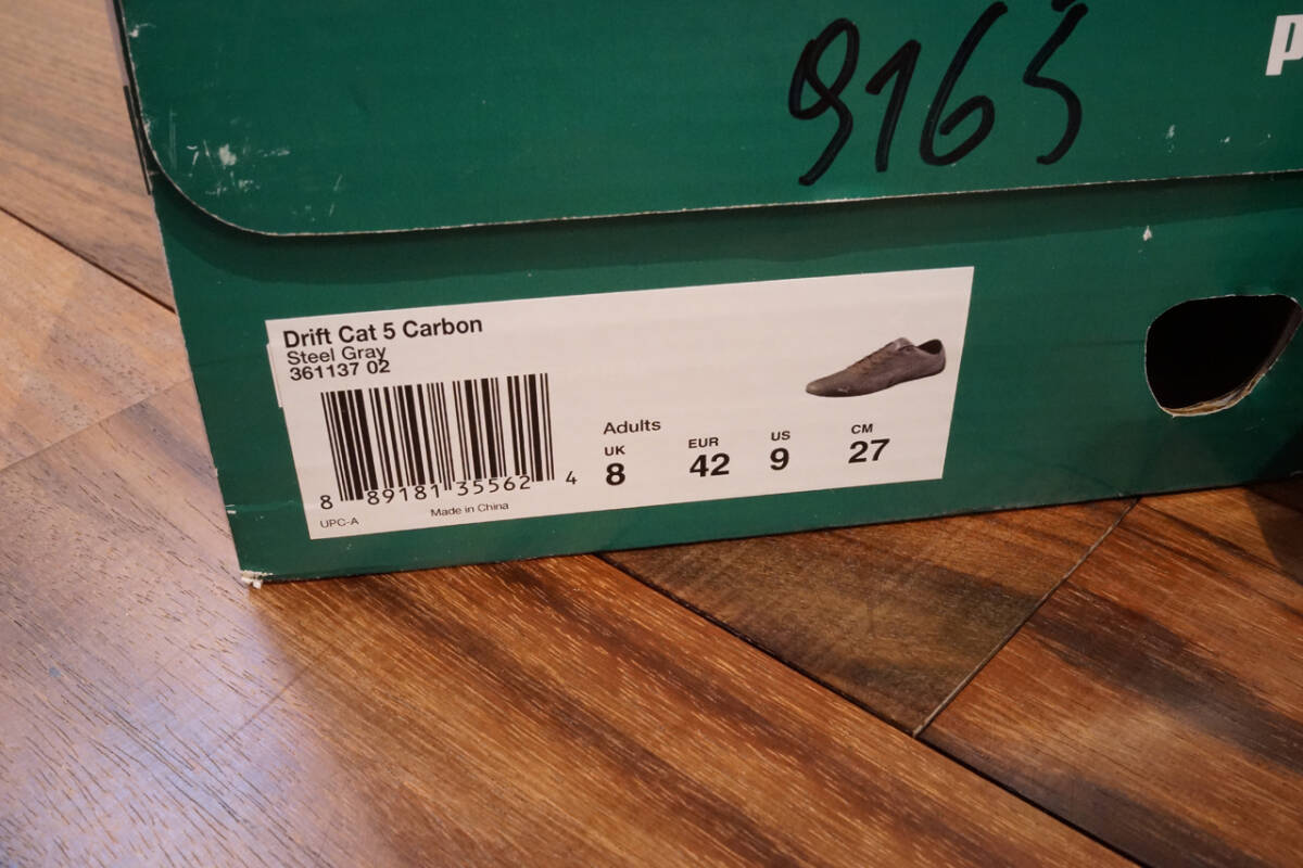 Yahoo!オークション - PUMA Drift Cat 5 Carbon Steel Gray 361137 02 ...