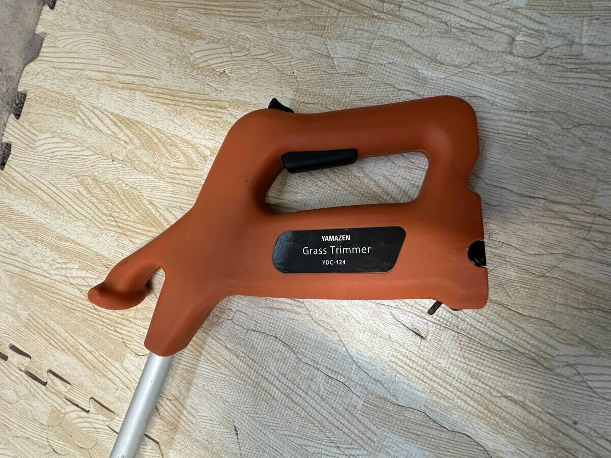 Yahoo!オークション - 24H08-201N 充電式グラストリマー YAMAZEN YDC-124