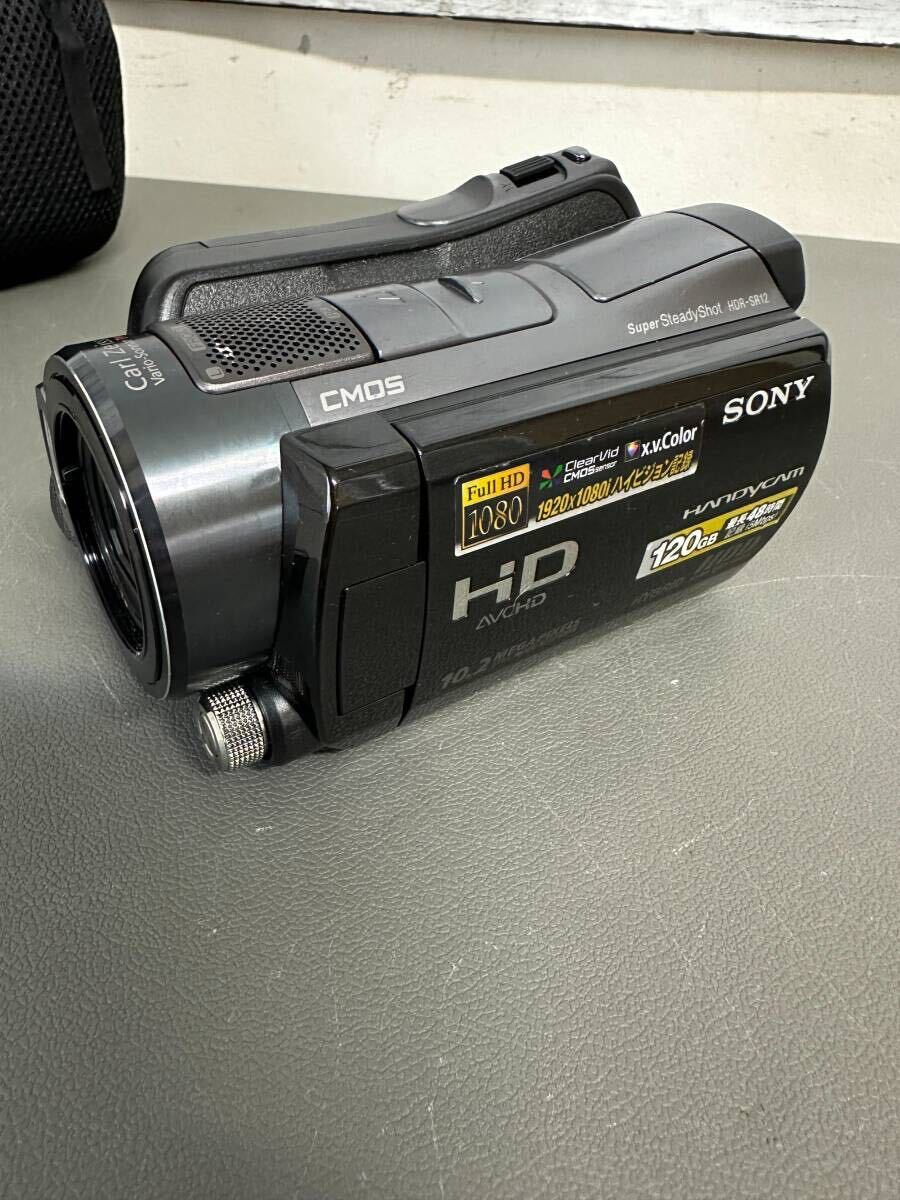 Yahoo!オークション - 24H08-100N SONY ソニー HDR-SR12 HD Handycam ...