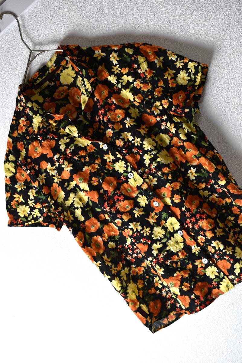 日本代購代標第一品牌【樂淘letao】－マドモアゼルノンノン NONNON 半袖 花柄ブラウスシャツ サイズM 38