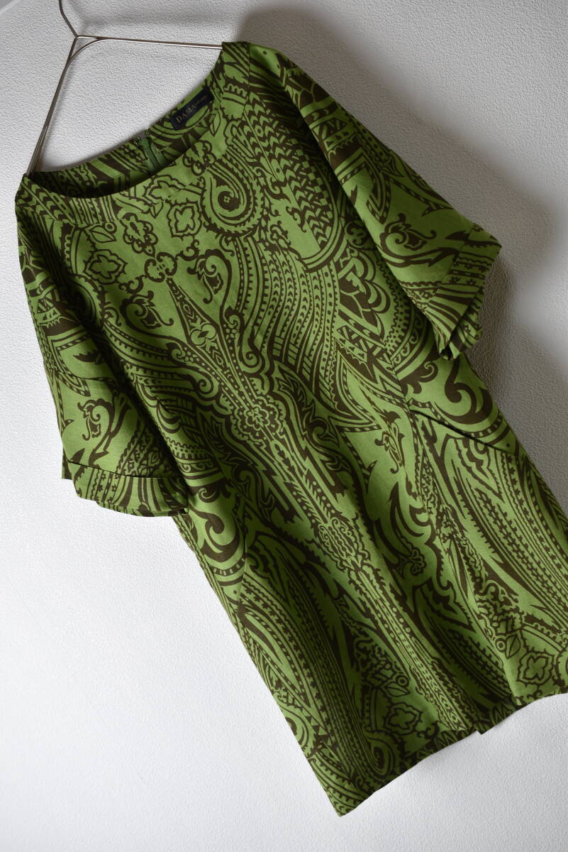 Yahoo!オークション - DAMA ダーマコレクション ペイズリー柄リネンブ...