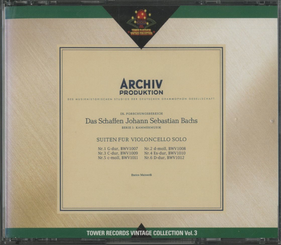 Yahoo!オークション - CD/3CD/ エンリコ・マイナルディ / J.S.バッハ ...