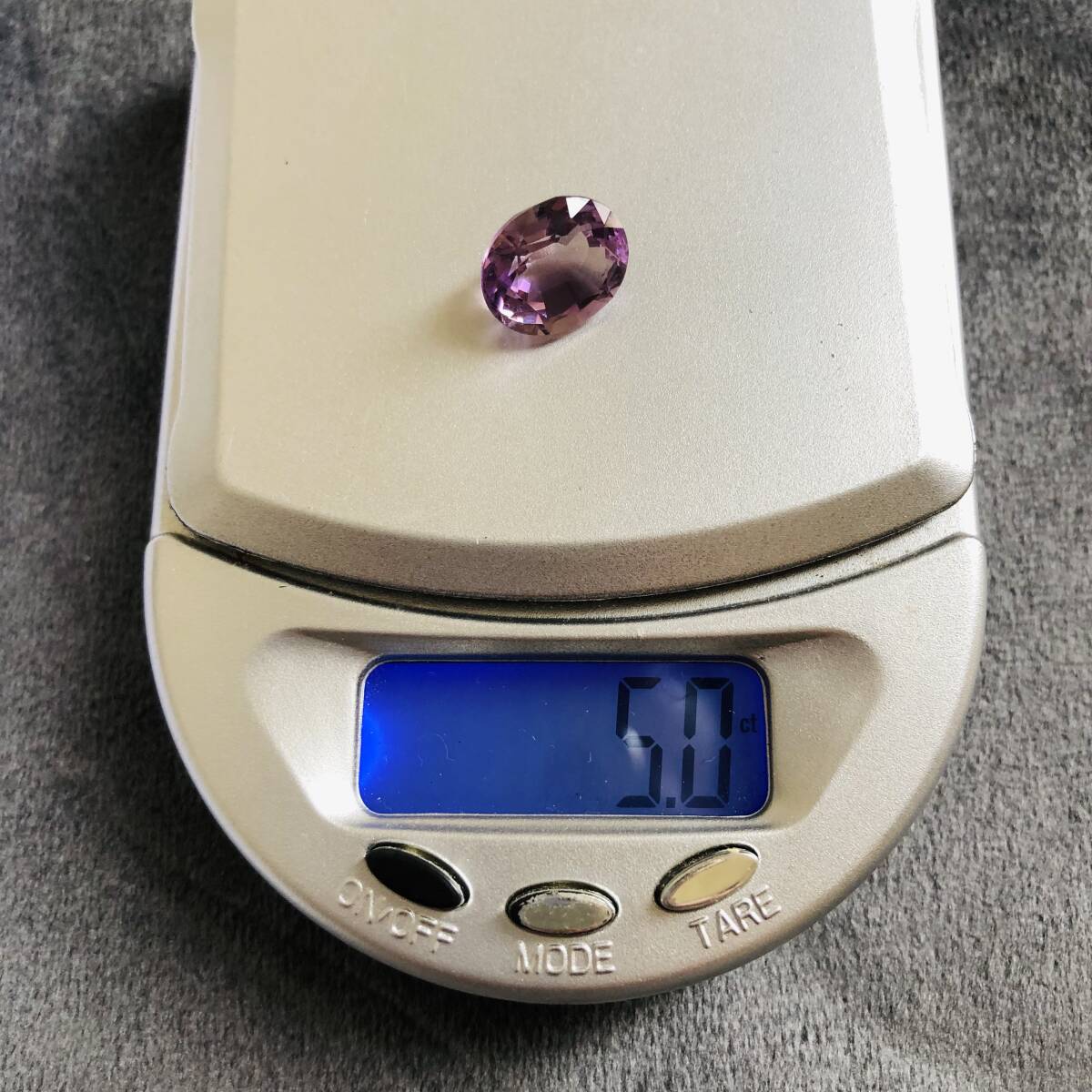 Yahoo!オークション - 透明感抜群 約5ct 天然 アメジスト ルース 美品 ...