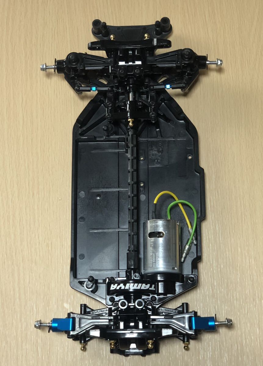 Yahoo!オークション - タミヤ TT02 組み立て途中シャーシ