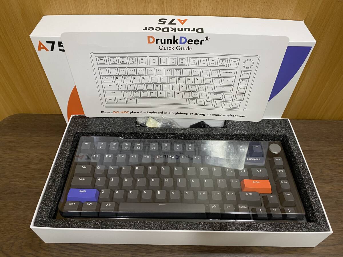 Yahoo!オークション - 51)) DrunkDeer A75 ラピッドトリガー メカニカ...