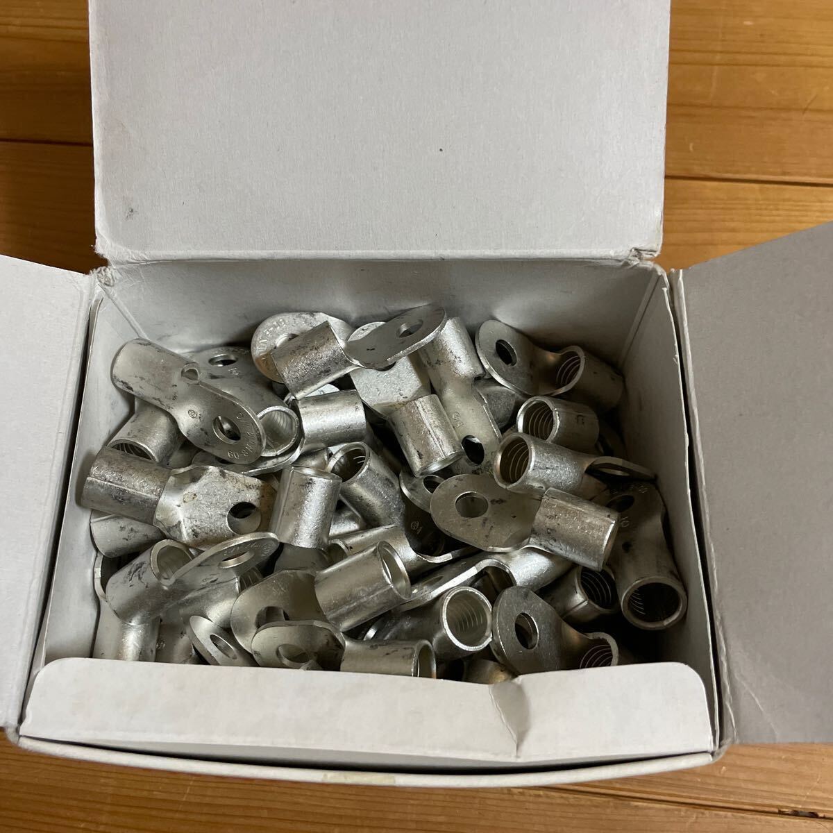 Yahoo!オークション - NICHIFU ニチフ 裸圧着端子 丸形 R60-8 90個