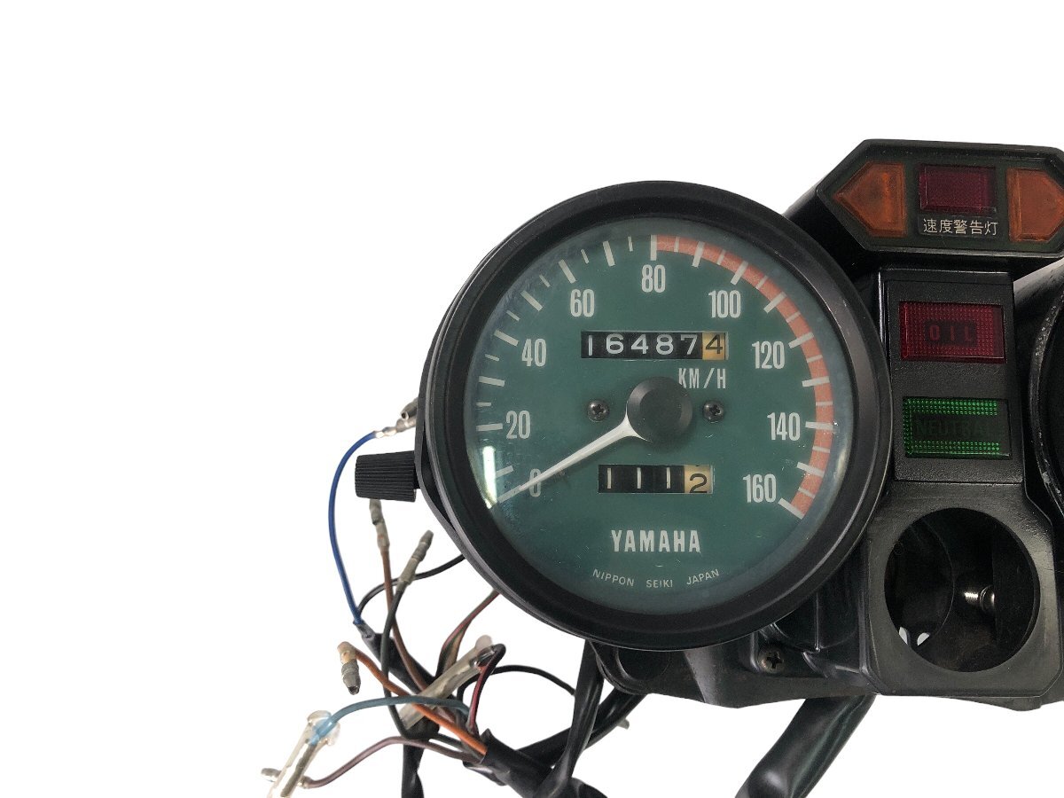 Yahoo!オークション - YAMAHA RD250 1A4 メーター インジケーター ステ...