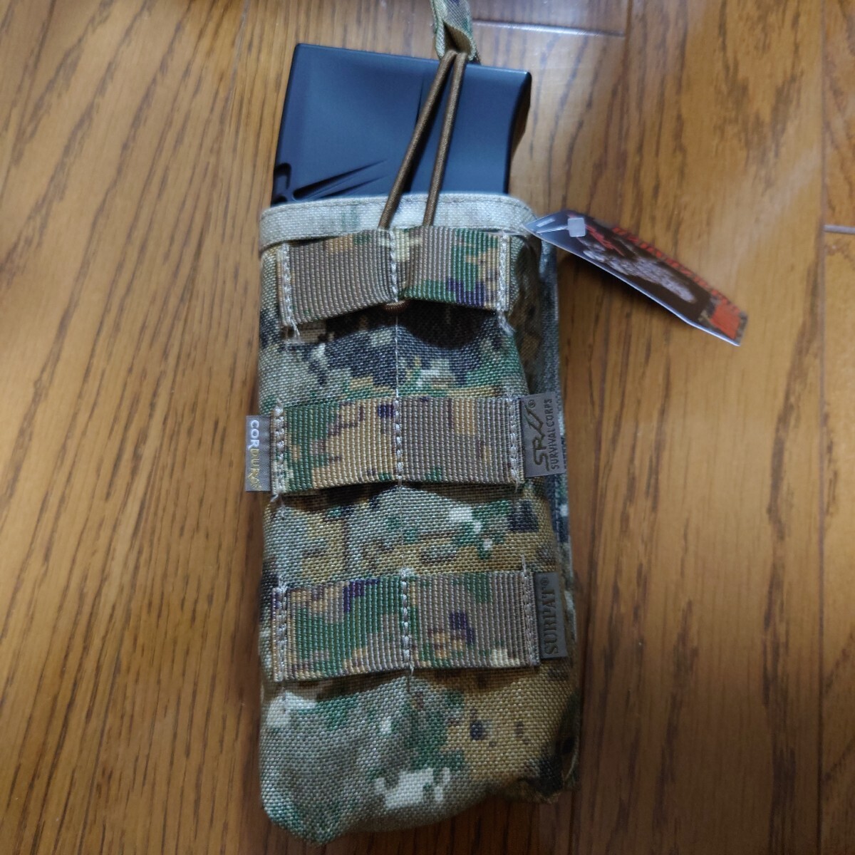 Yahoo!オークション - SRVV 実物 マガジンポーチ SURPAT savanna サイ...