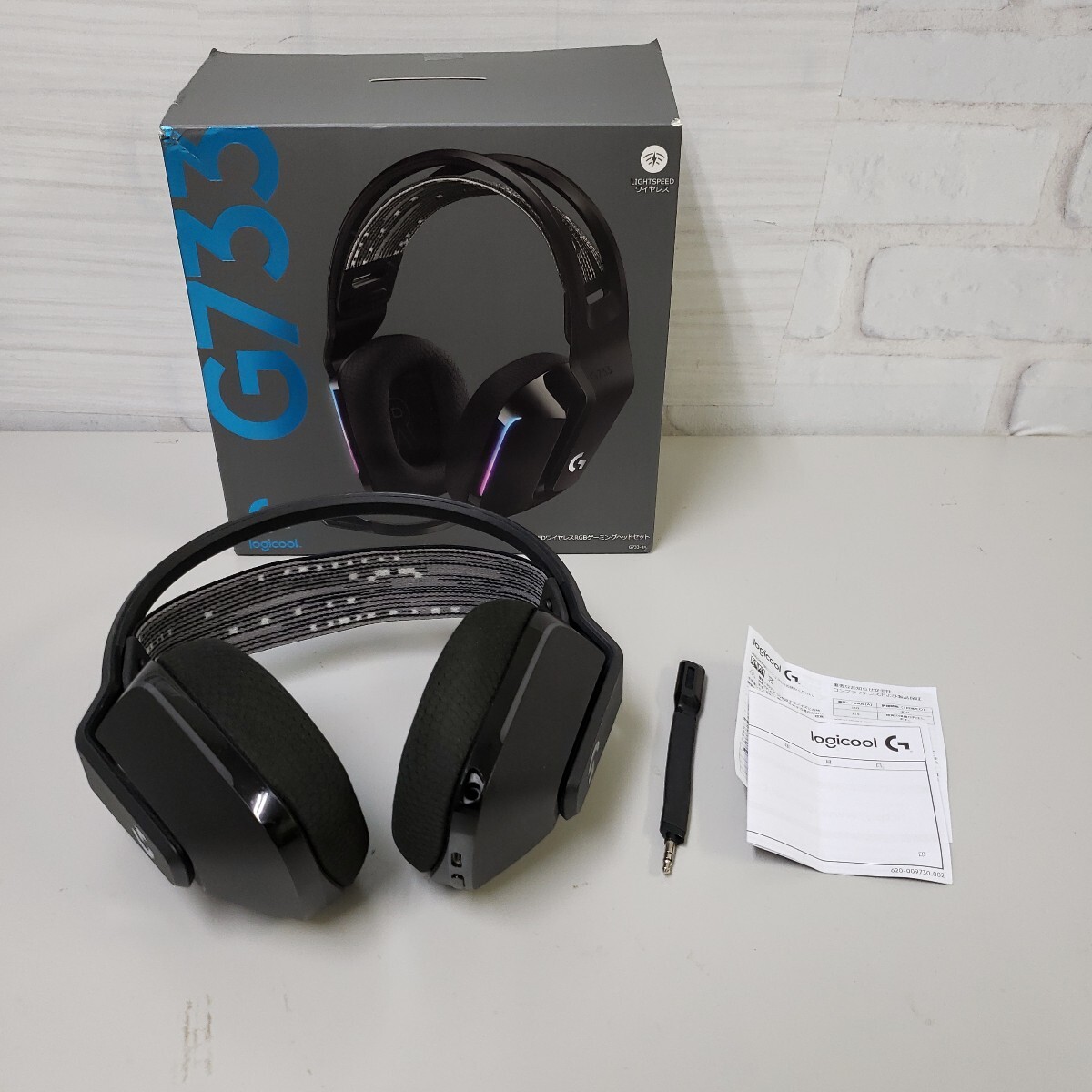 608y2605 Logicool G G733 ワイヤレス ゲーミングヘッドセット PC PS5 PS4 マイク 278g 軽量 LIGHTSYNC RGB G733-BK(その他)｜売買さ ...