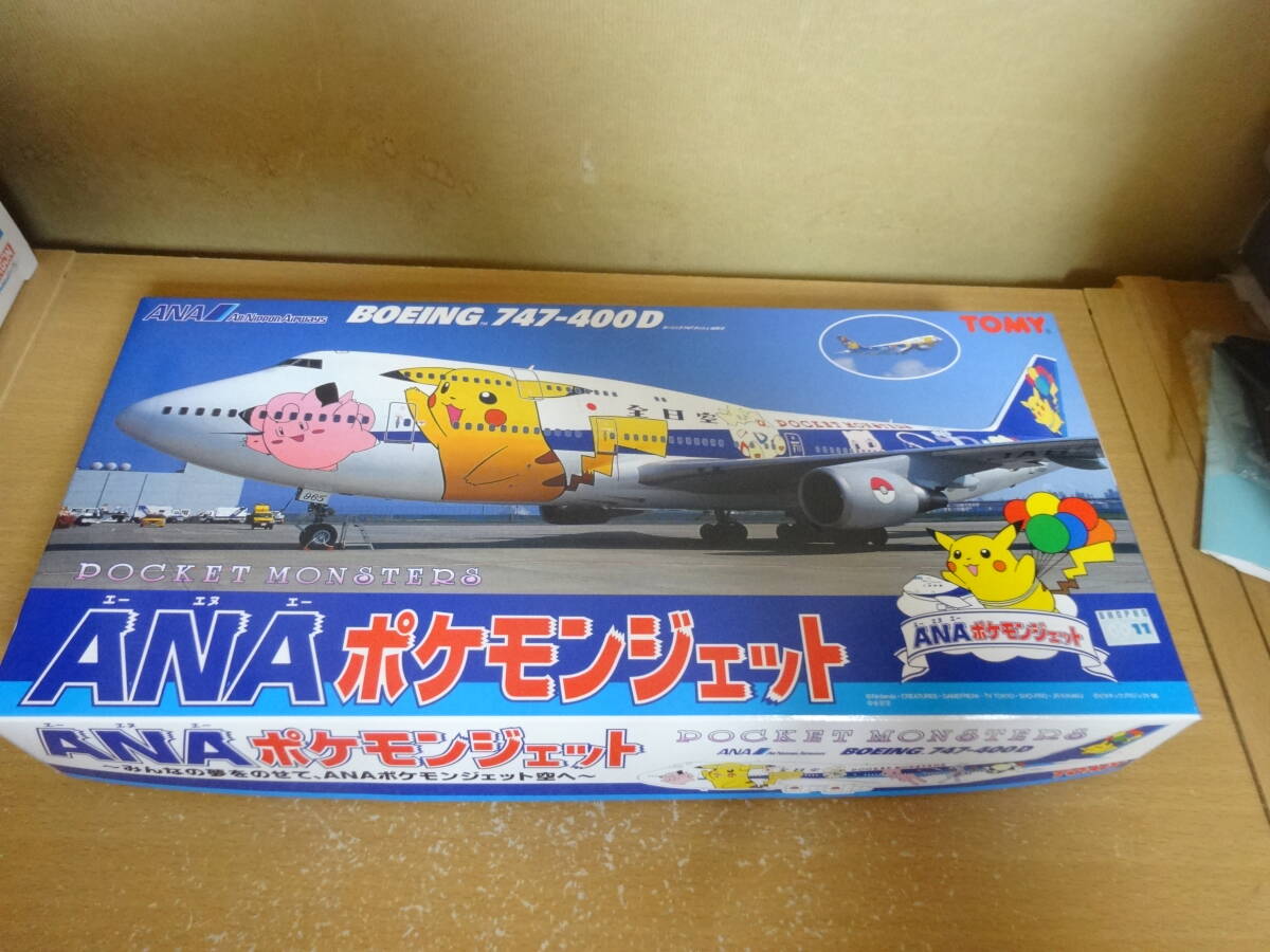 Yahoo!オークション - TOMY 1/300 ANA 全日空 ポケモンジェット 747-40...
