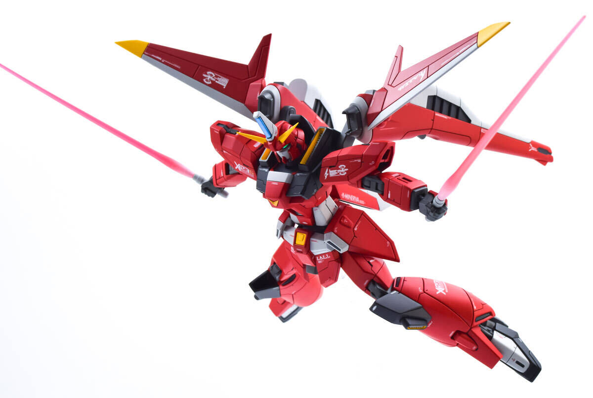 Yahoo!オークション - HG1/144『ZGMF-X23S セイバーガンダム』改修完成...