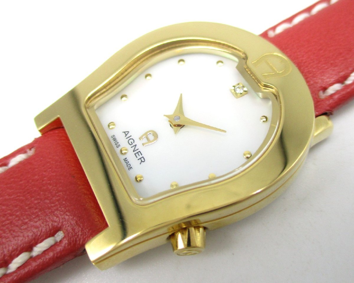 IEI限定 AIGNER アイグナー 極美 レディース ベローナ A01200 腕時計(その他)｜売買されたオークション情報、yahooの商品情報をアーカイブ公開 - オークファン ...