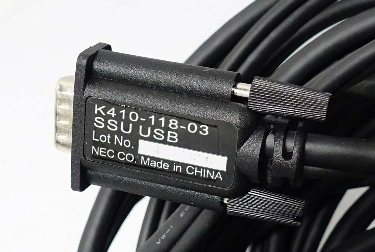 Yahoo!オークション - 8本セット NEC KVMケーブル 3m K410-118-03 サー...