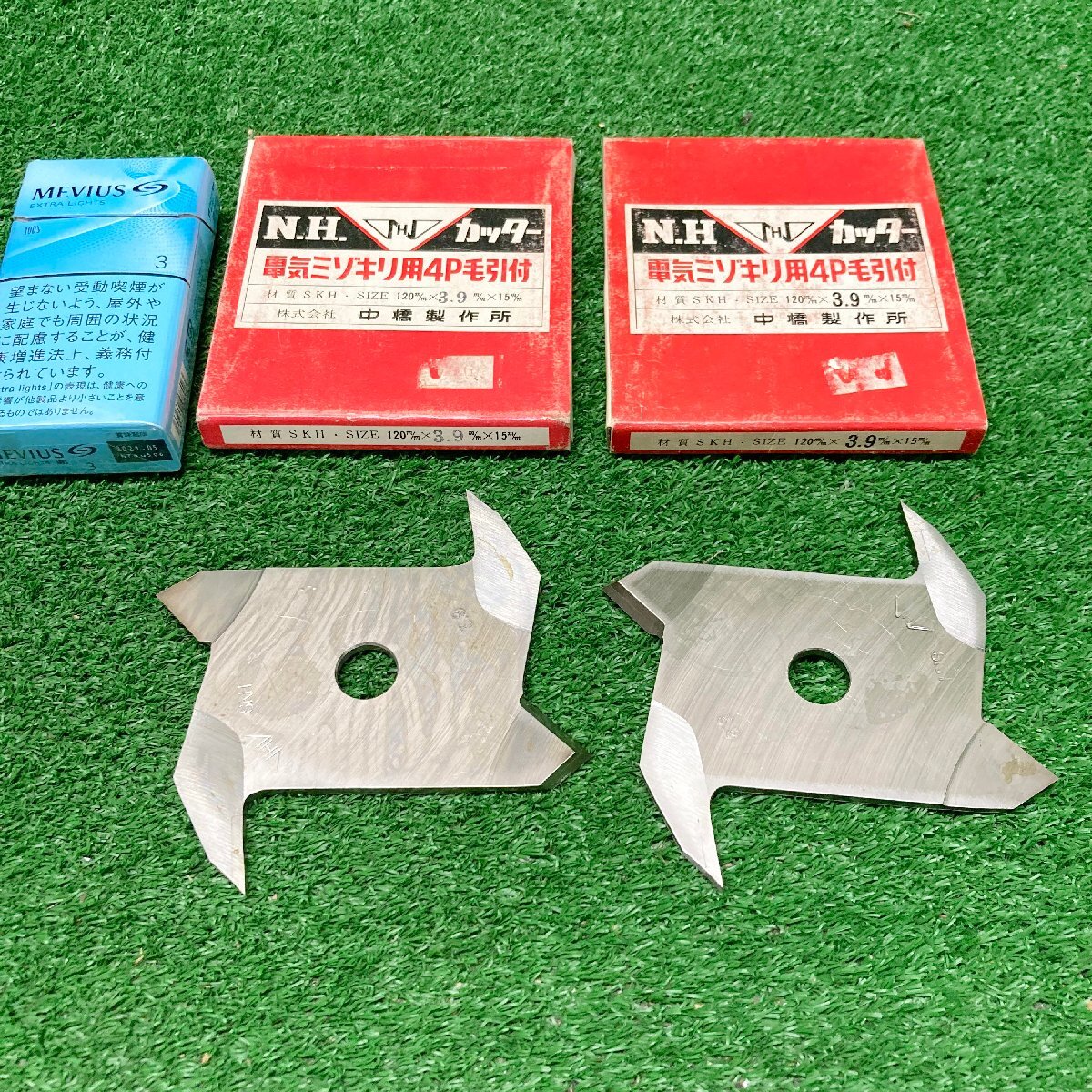 Yahoo!オークション - 兵落j609 中橋製作所 電気ミゾキリ用4P 毛引付 ...