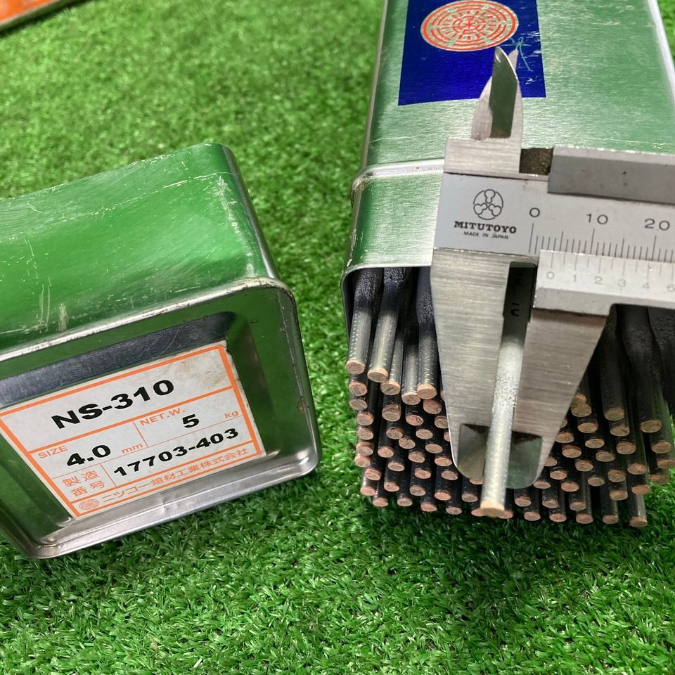 Yahoo!オークション - 要飯m188 ニッコー溶材工業 ステンレス鋼用被覆...