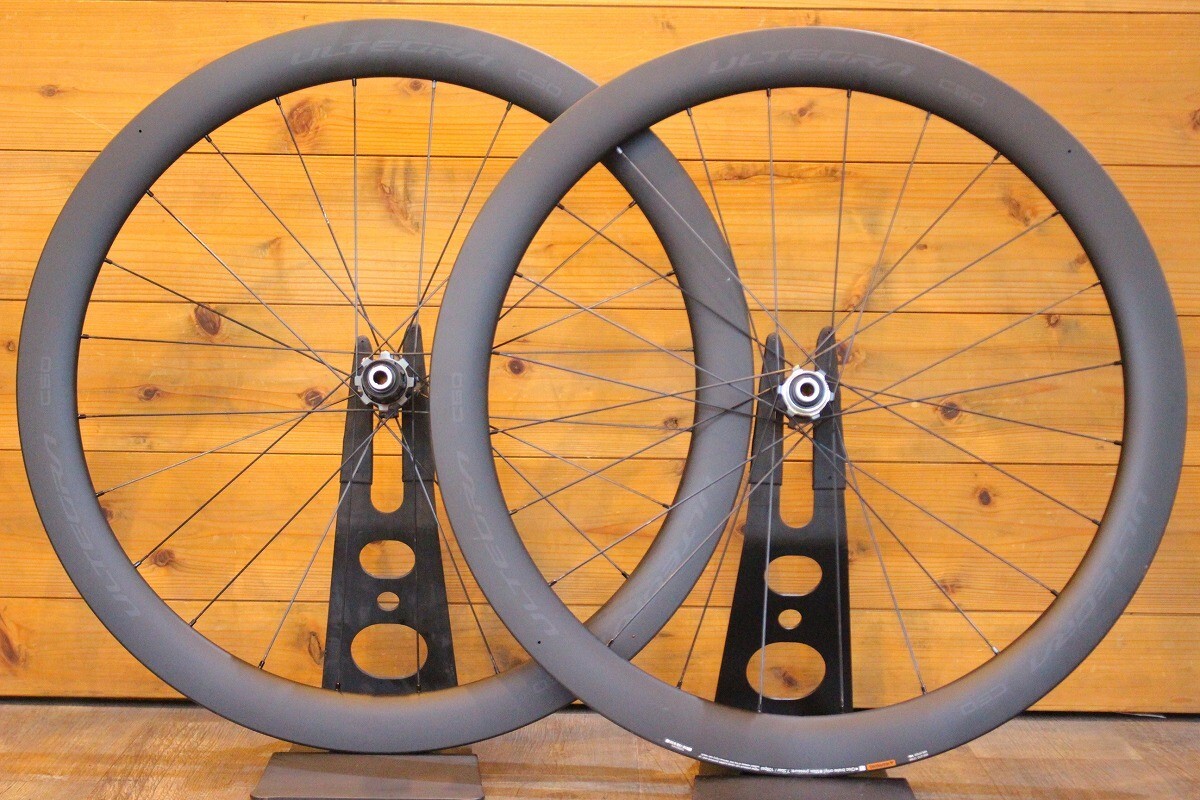 シマノ SHIMANO アルテグラ ULTEGRA WH-R8170-C50-TL カーボン チューブレスレディ ホイールセット シマノ 11/12S ワイド 21C 名古屋店(27インチ ...