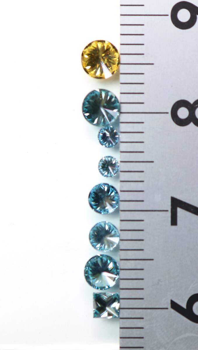 Yahoo!オークション - 【100円～】計1.44ct 天然ダイヤ（トリート） 13...