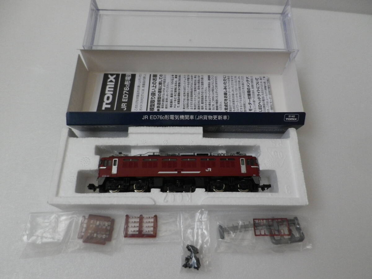 Yahoo!オークション - TOMIX 9140 JR ED76 0形 電気機関車(JR貨物更新...
