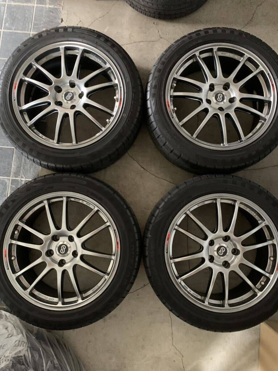 Yahoo!オークション - 売り切り ENKEI エンケイ GTC01 225/50/18 アル...