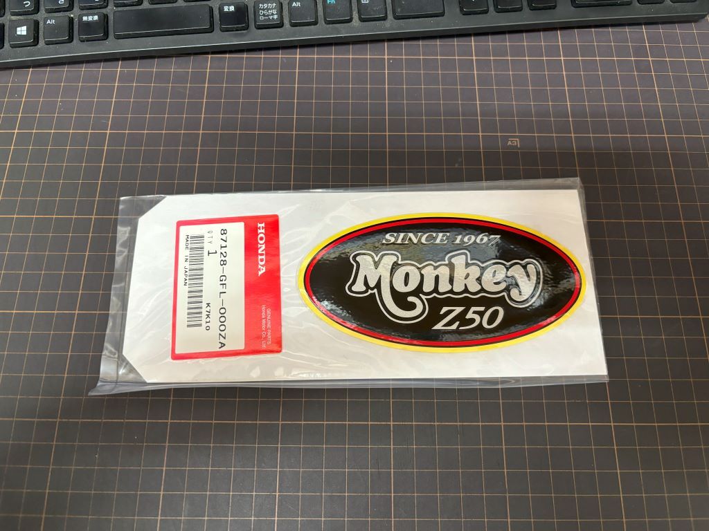 Yahoo!オークション - 87128-GFL-000ZA ホンダ純正 モンキー Z50J-4 ス...