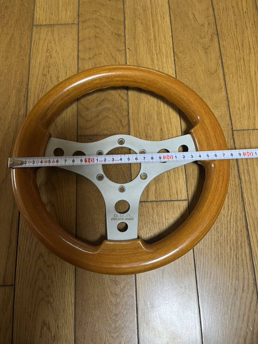 Yahoo!オークション - OBA ステアリング ハンドル ウッドステアリング ...