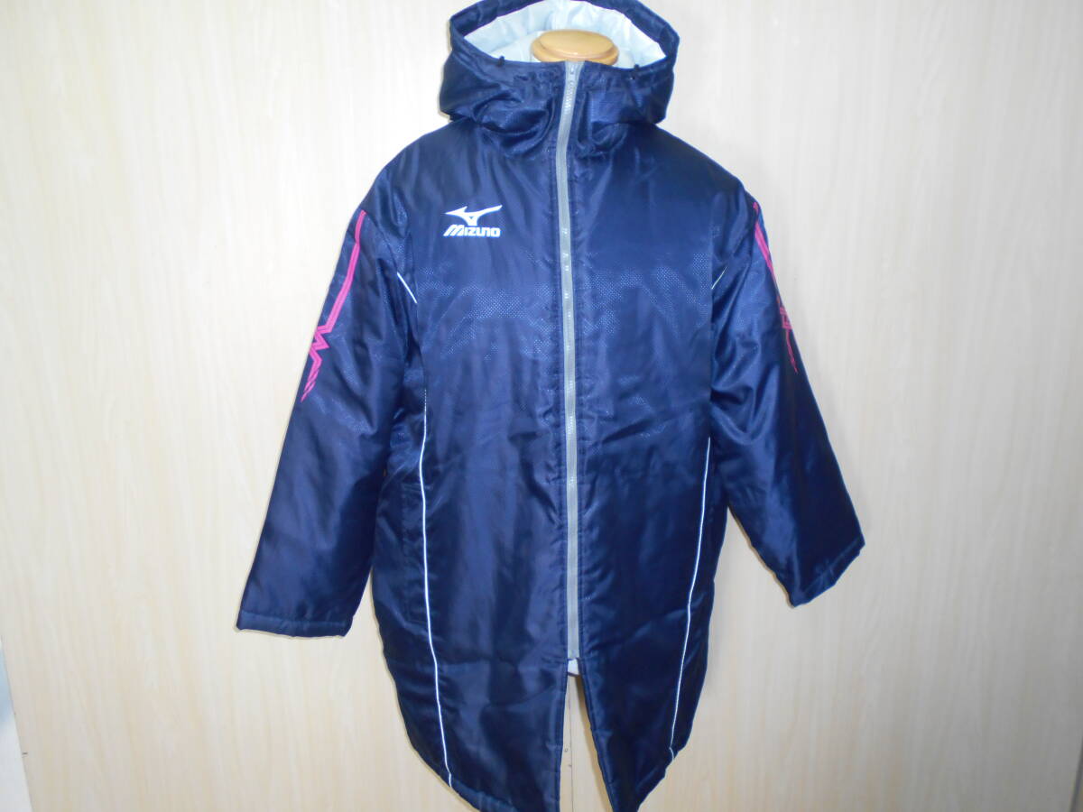 Yahoo!オークション - b329 mizuno ベンチコート ミズノ 読売新聞 size...