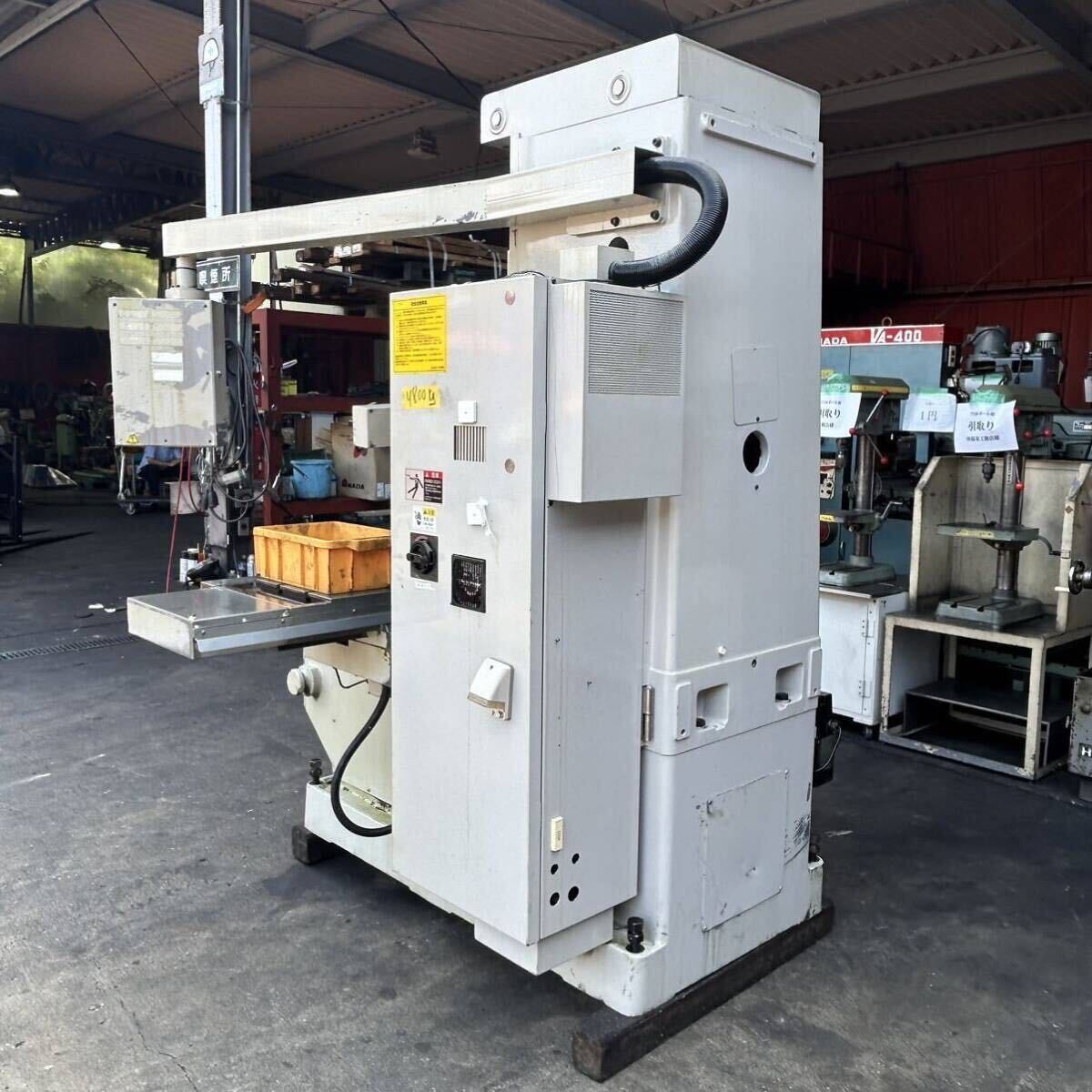 Yahoo!オークション - T7029 武田機械 NC立フライス プレートミル 3M 2...