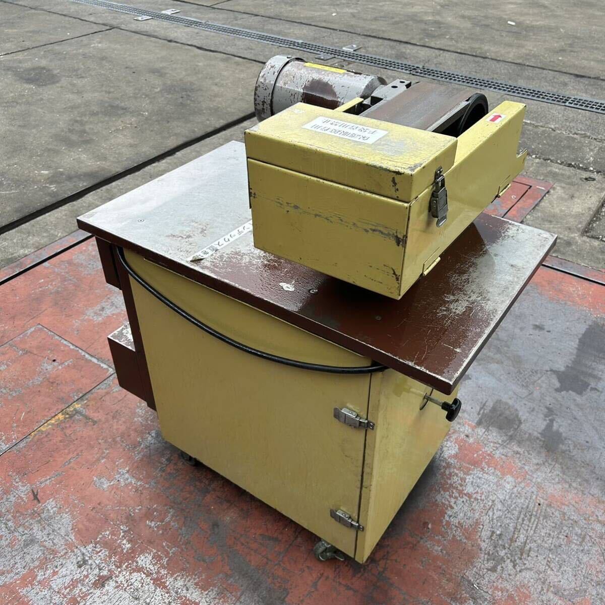 Yahoo!オークション - やT7049 下村電友舎 ベルトグラインダー レジン...