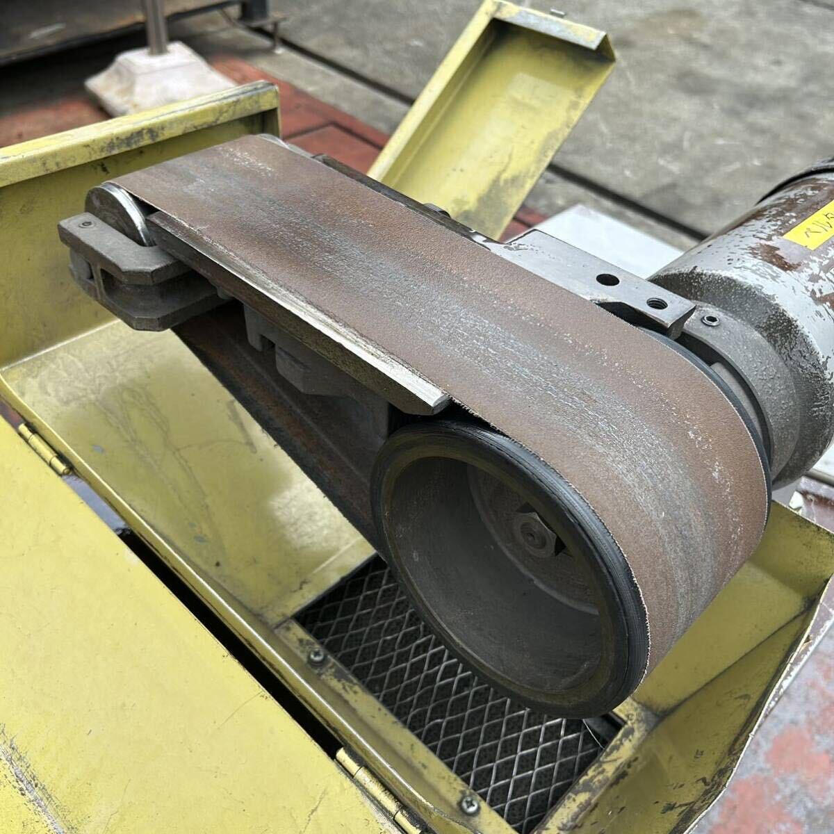 Yahoo!オークション - やT7049 下村電友舎 ベルトグラインダー レジン...