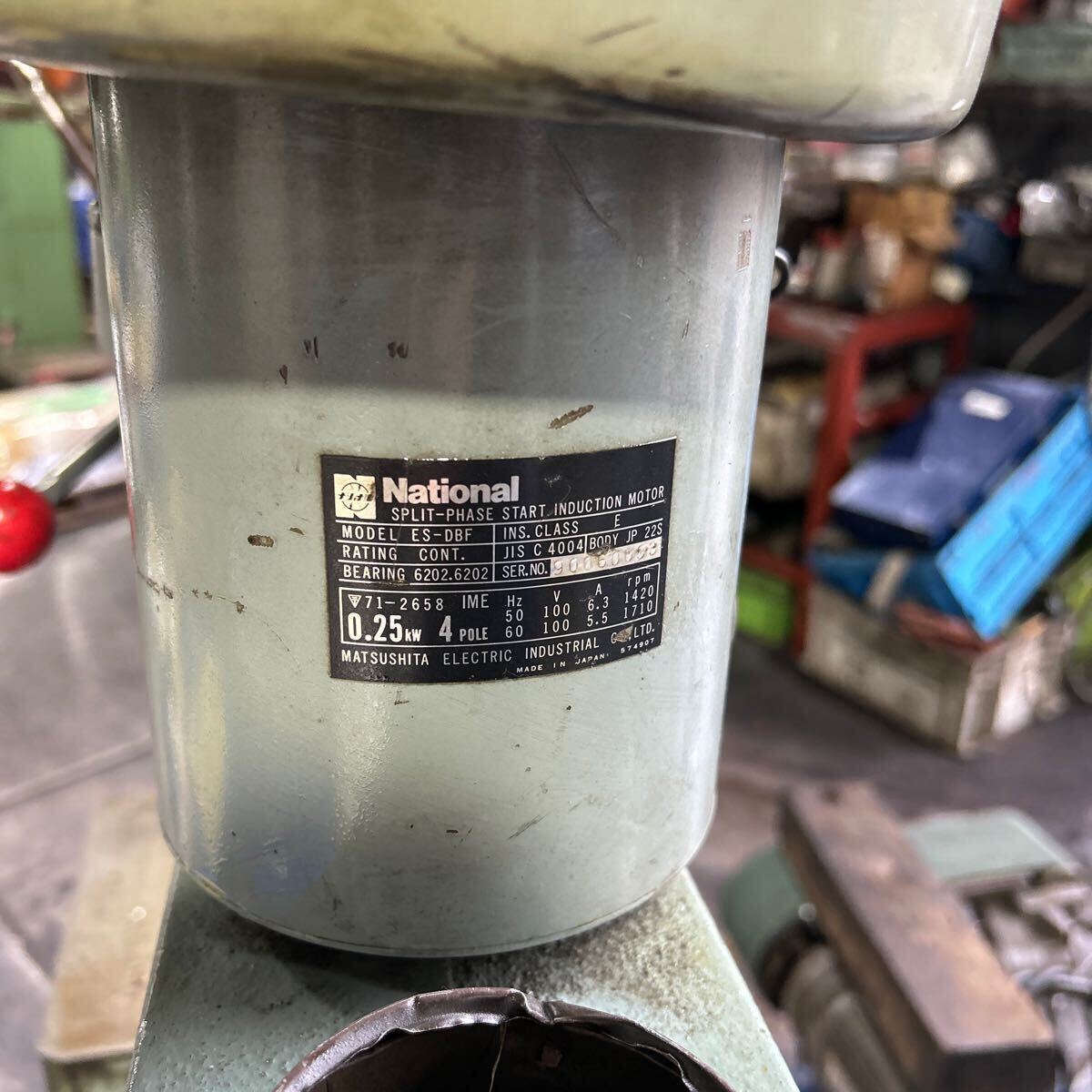 Yahoo!オークション - T8280 遠州 ボール盤 ESD-350S 100V 50/60Hz ベ...