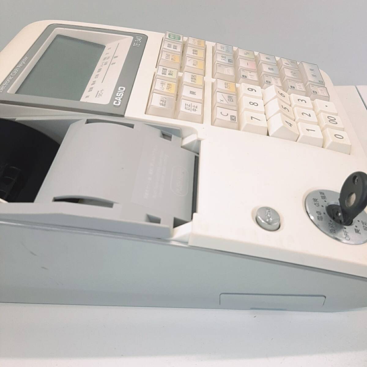 Yahoo!オークション - k267 CASIO TE-340 Electronic Cash Register カ...