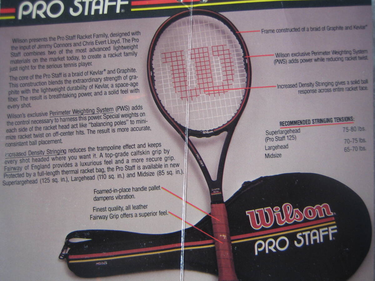 Yahoo!オークション - ウィルソン・プロスタッフMID85/L3