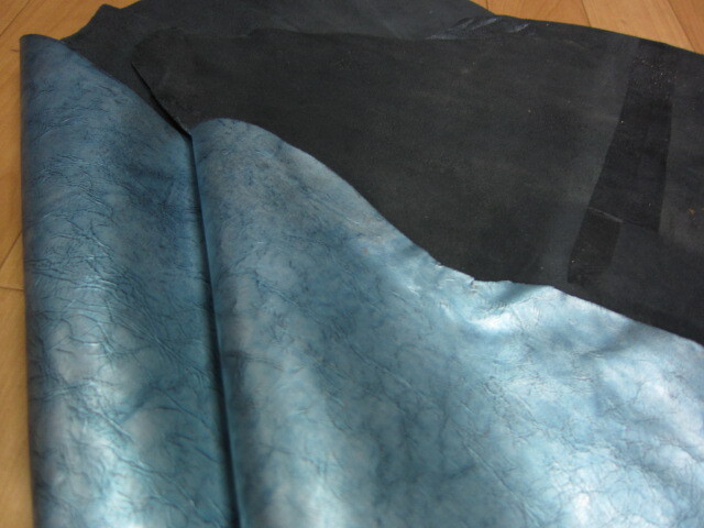 Yahoo!オークション - 8063 クラック調デザイン 山羊革 シャイニーブ...