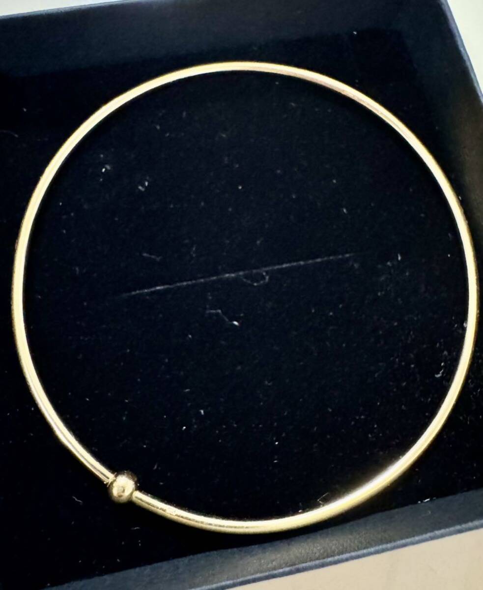 Yahoo!オークション - 豪華バングル 18金 イエローゴールド K18 20cm/3...