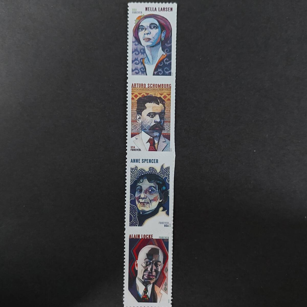 Yahoo!オークション - K017 アメリカ切手「『ハーレム・ルネサンスの4...