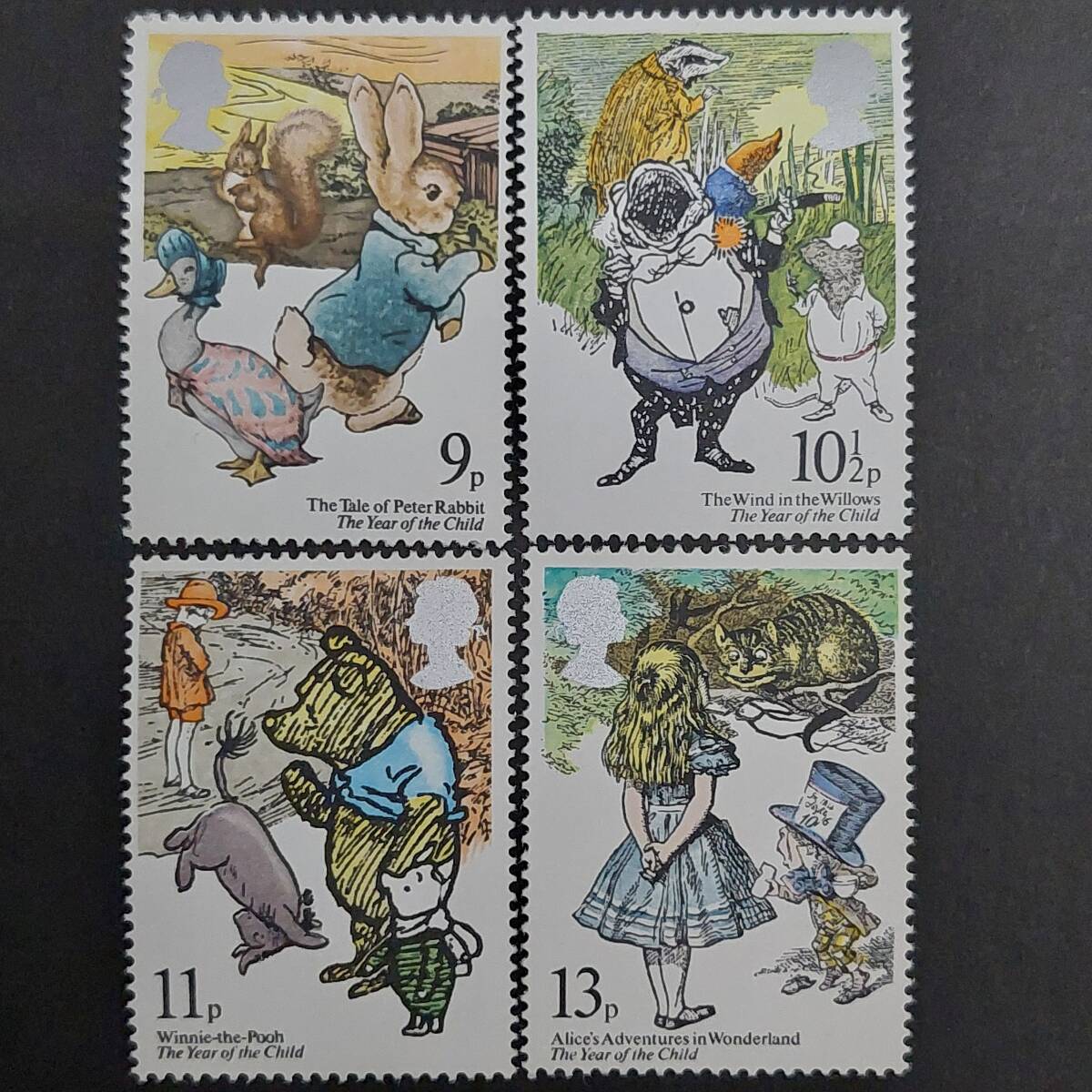 Yahoo!オークション - K037 イギリス切手 「国際児童年発行 有名童話の...