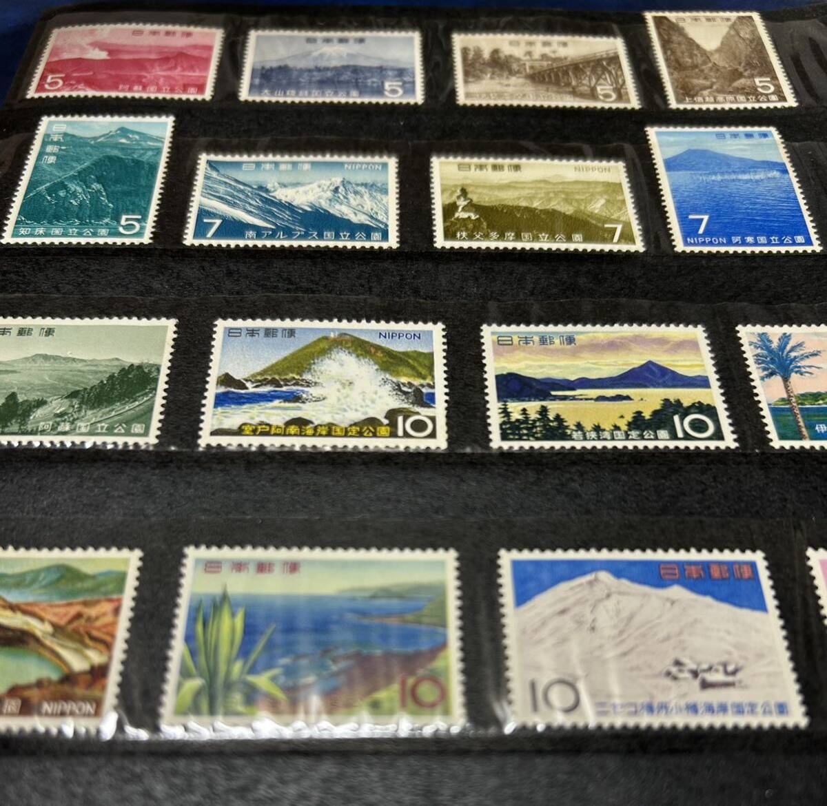 Yahoo!オークション - 国立公園 国定公園 記念切手 kitte 未使用 セッ...