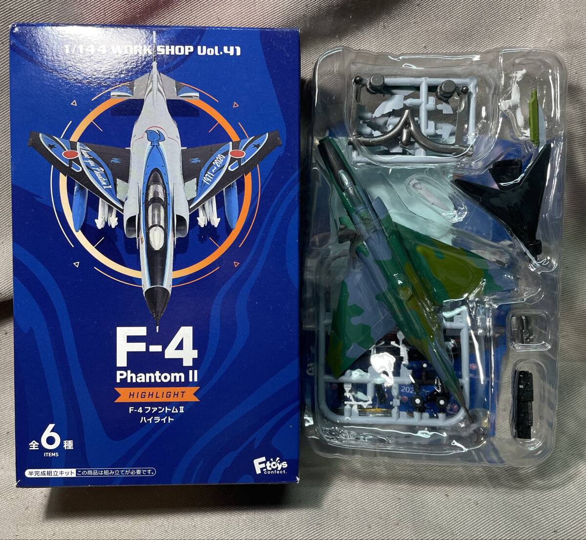 Yahoo!オークション - F-toys F-4 ファントムII ハイライト 1/144 6 RF...