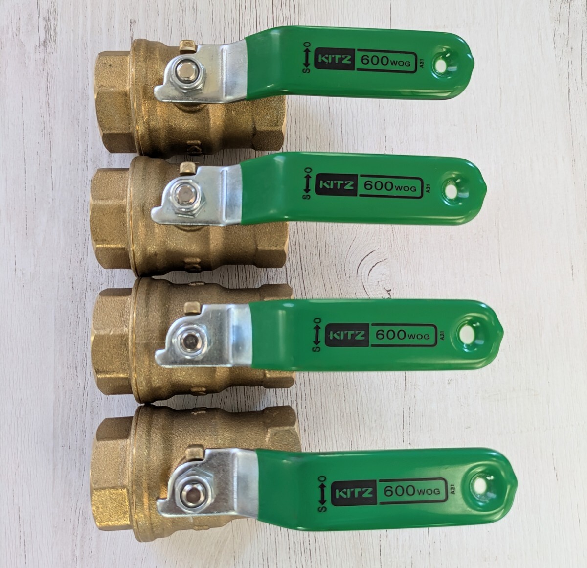 Yahoo!オークション - KITZ キッツ 20A 3/4インチ 600型 黄銅製ボール...