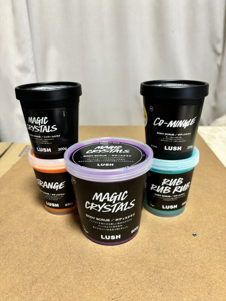 Yahoo!オークション - LUSH ボディスクラブ5個