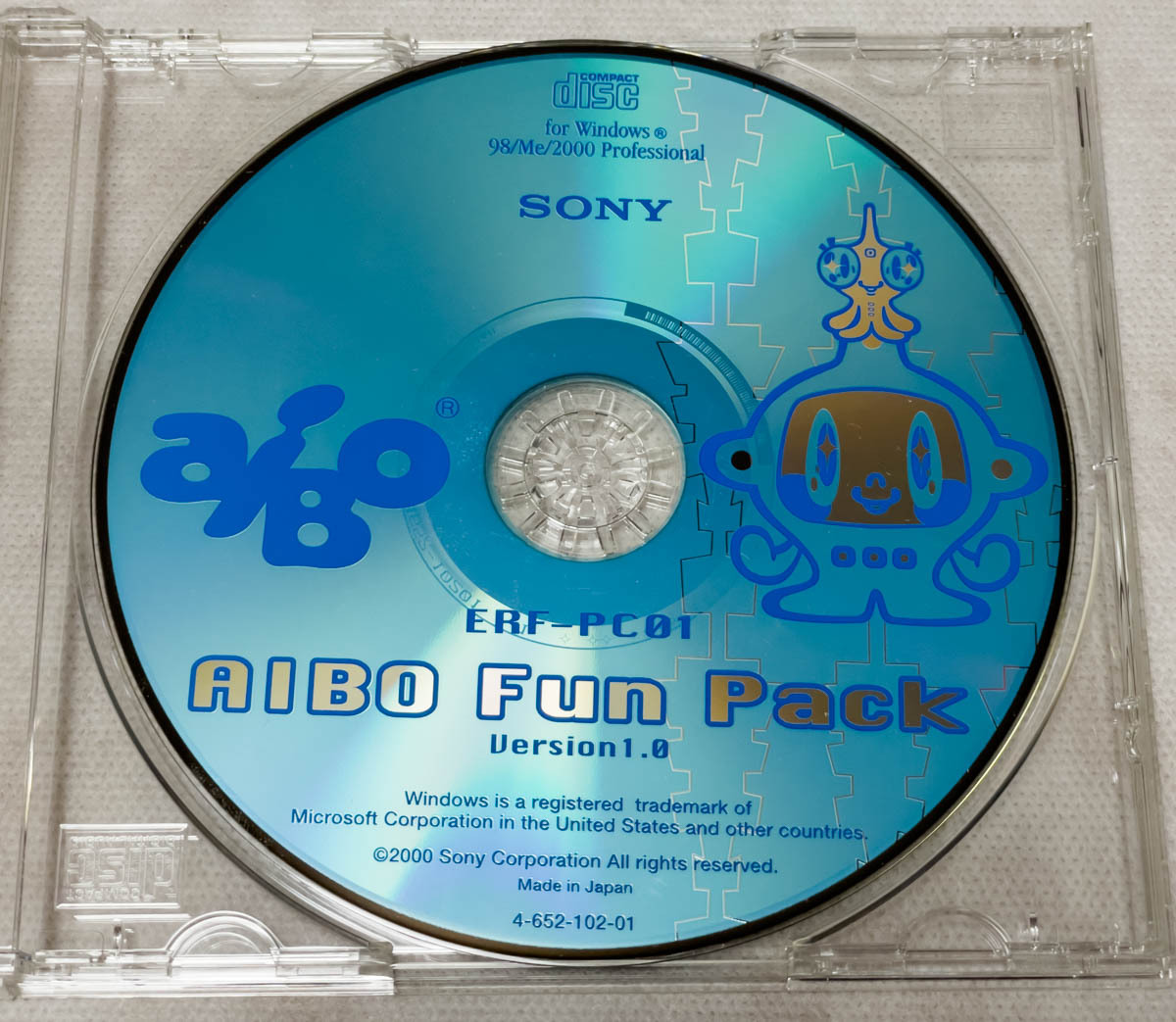 Yahoo!オークション - AIBO Fun Pack ERF-PC01 ERS-210用PCソフト アイ...