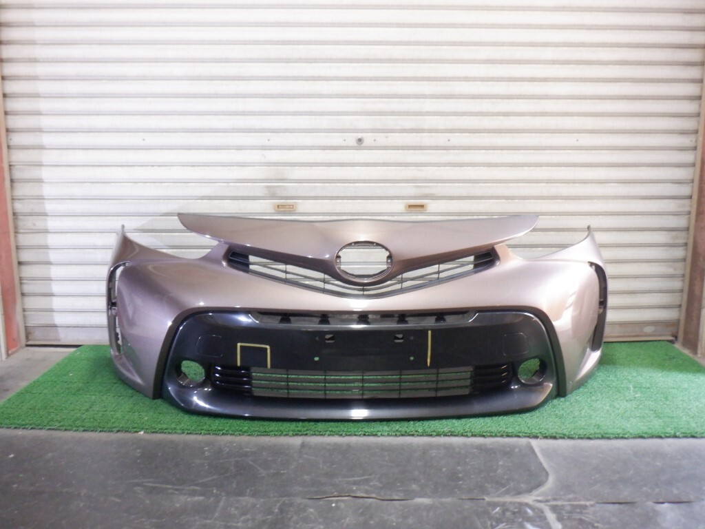 Yahoo!オークション - プリウスα ZVW40/ZVW41 後期 フロントバンパー ...