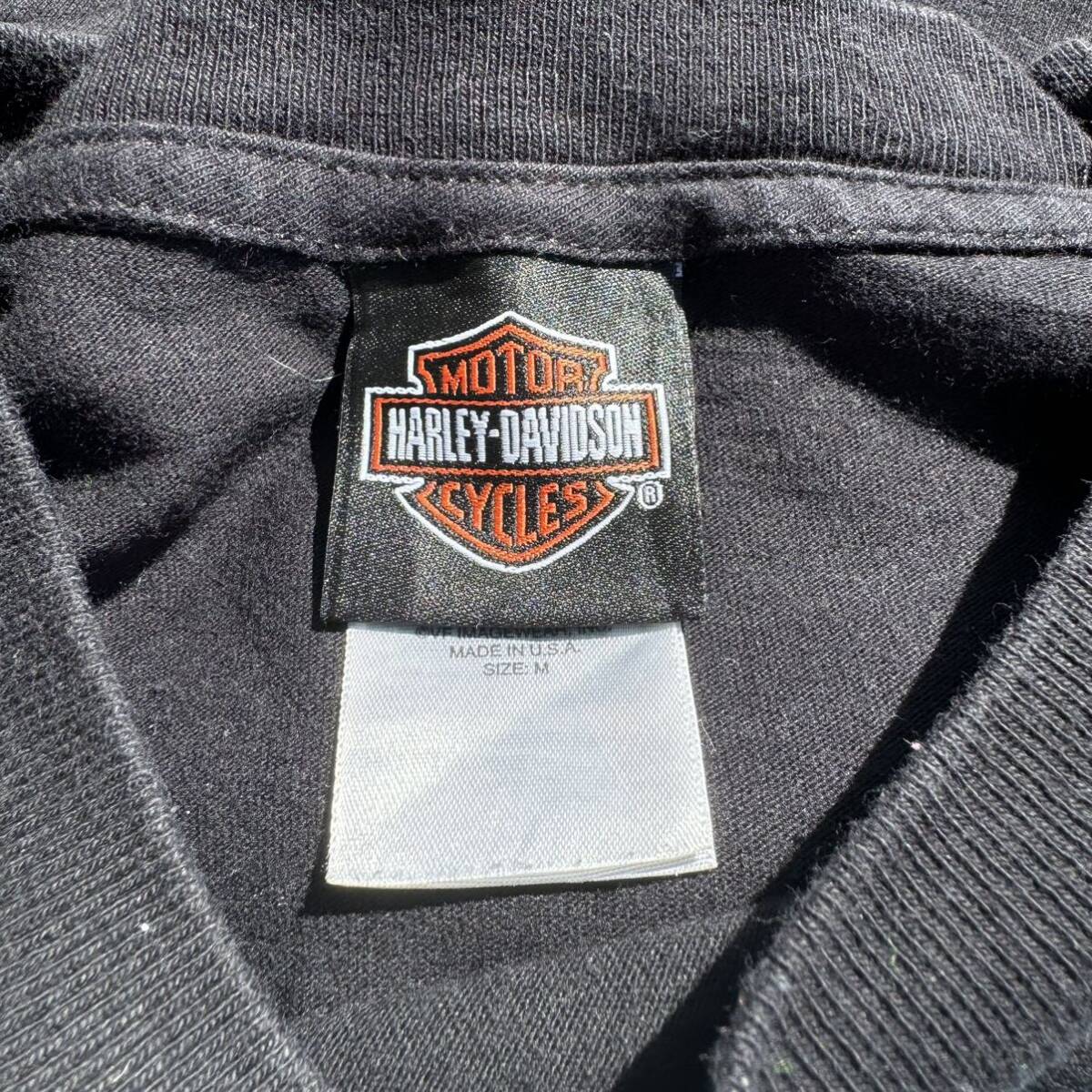 Yahoo!オークション - Harley Davidson ビンテージ ロンT M ハーレー...