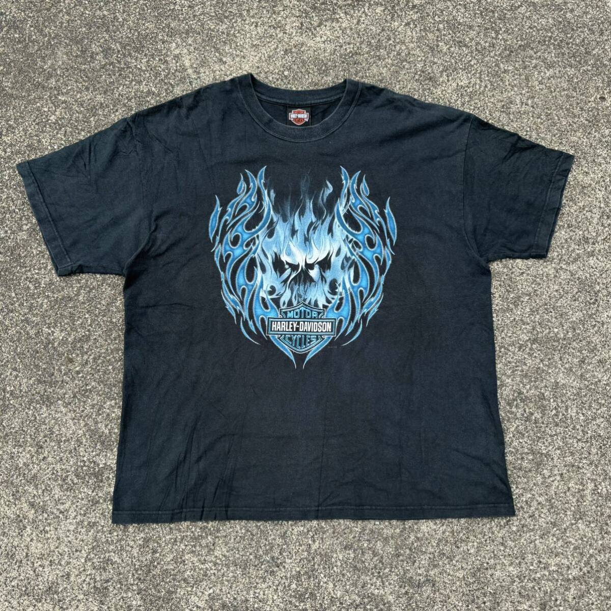 Yahoo!オークション - Harley Davidson 00s ビンテージ Tシャツ XL ハ...
