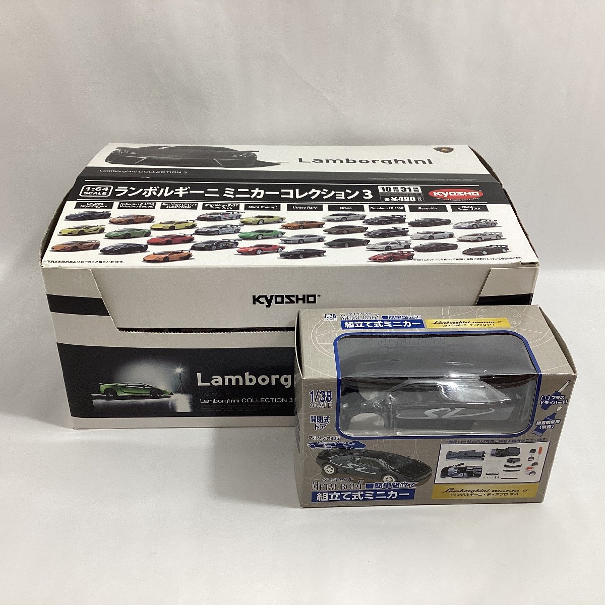 Yahoo!オークション - 京商 1/64 ランボルギーニ ミニカーコレクション...