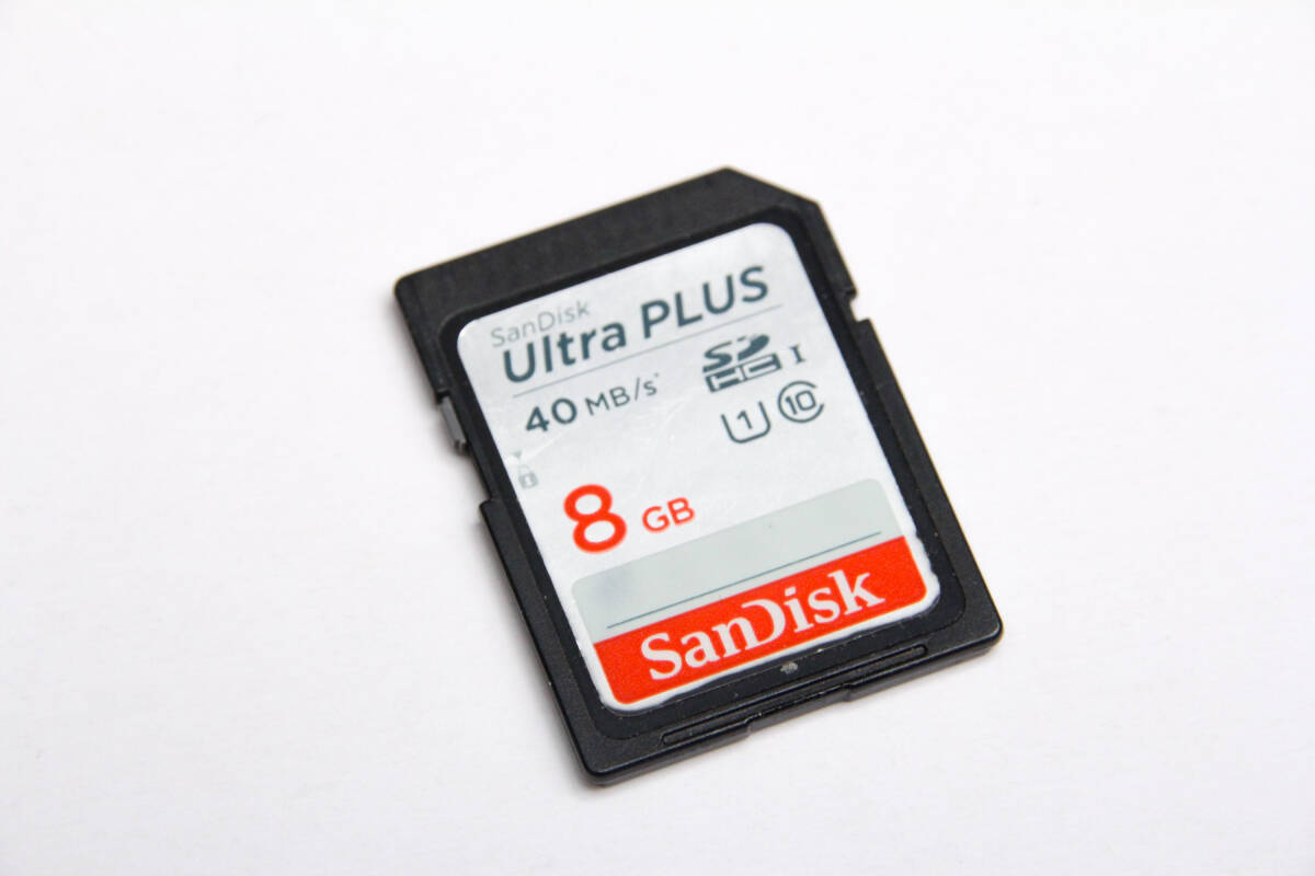 Yahoo!オークション - 8GB SDHCカード SanDisk Ultra PLUS 40MB/s
