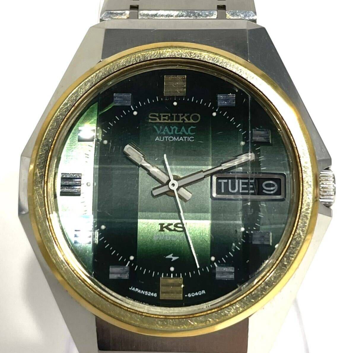 Yahoo!オークション - ck-123 セイコー キングセイコー バナック 5246-...